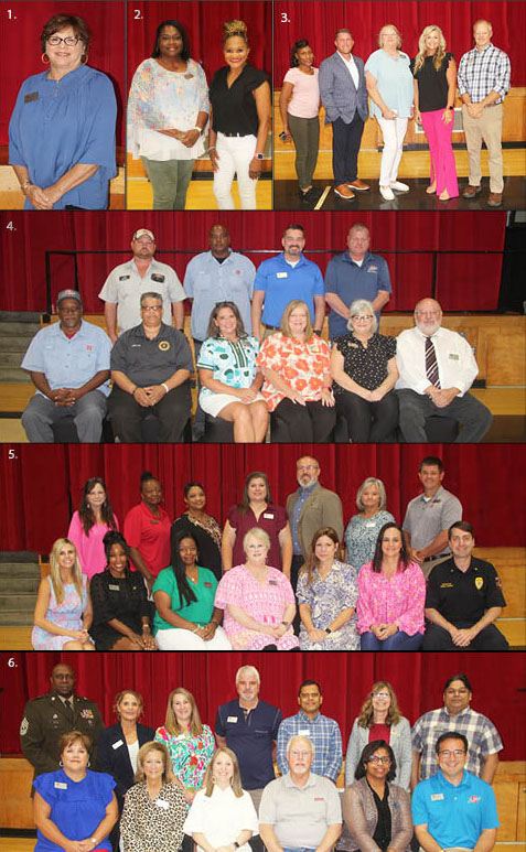 Holmes recognizes faculty, staff for years of service during Opening ...